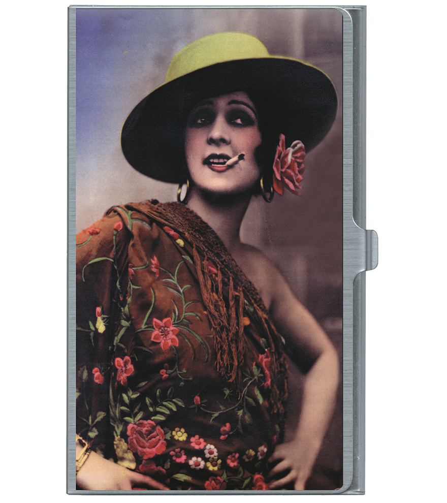 Card Case - Smokin' Lady – Classic Hardware Jewelry
