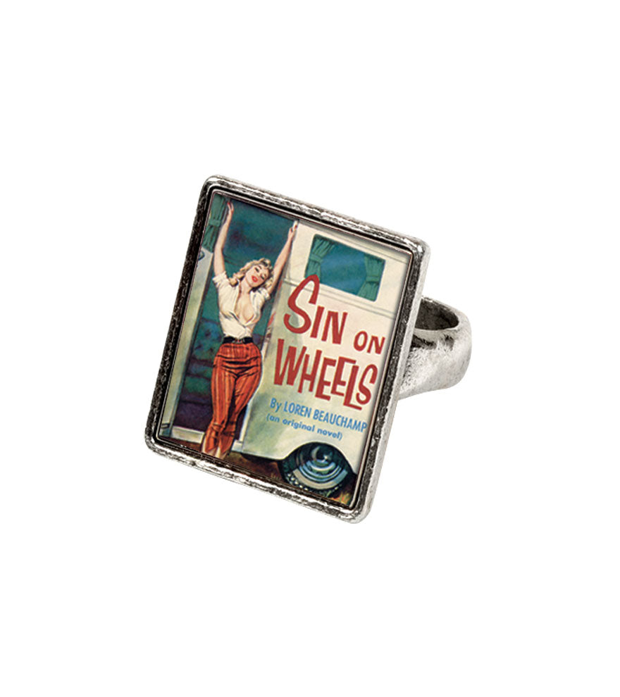 Ring - Sin on Wheels Vintageware – Classic Hardware Jewelry