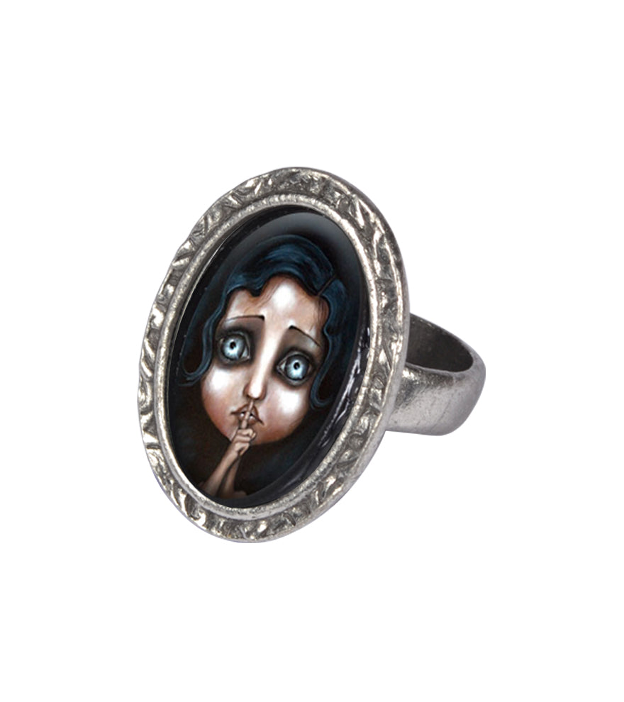 Ring - Hush Victorian Oval – Classic Hardware Jewelry
