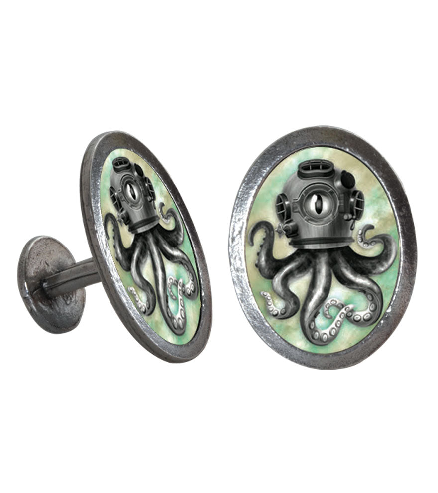 Octopus Cufflinks – Classic Hardware Jewelry